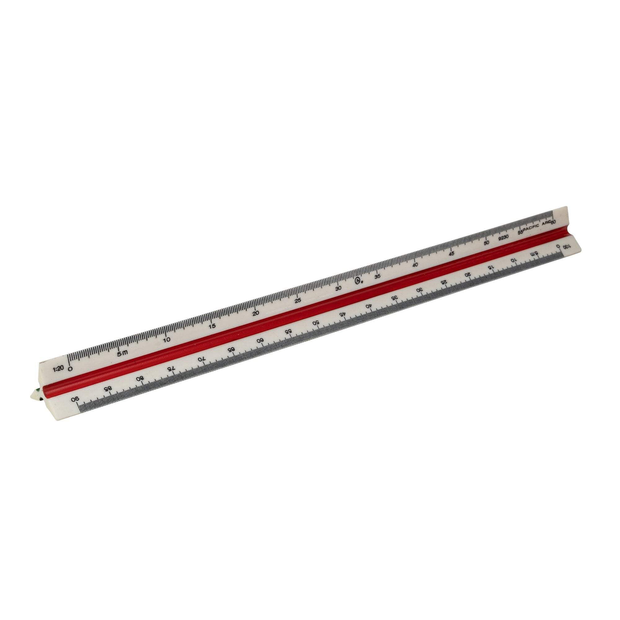 Pacific Arc, Architect Triangle Scale Ruler 12 Inch with Acid Etched ...