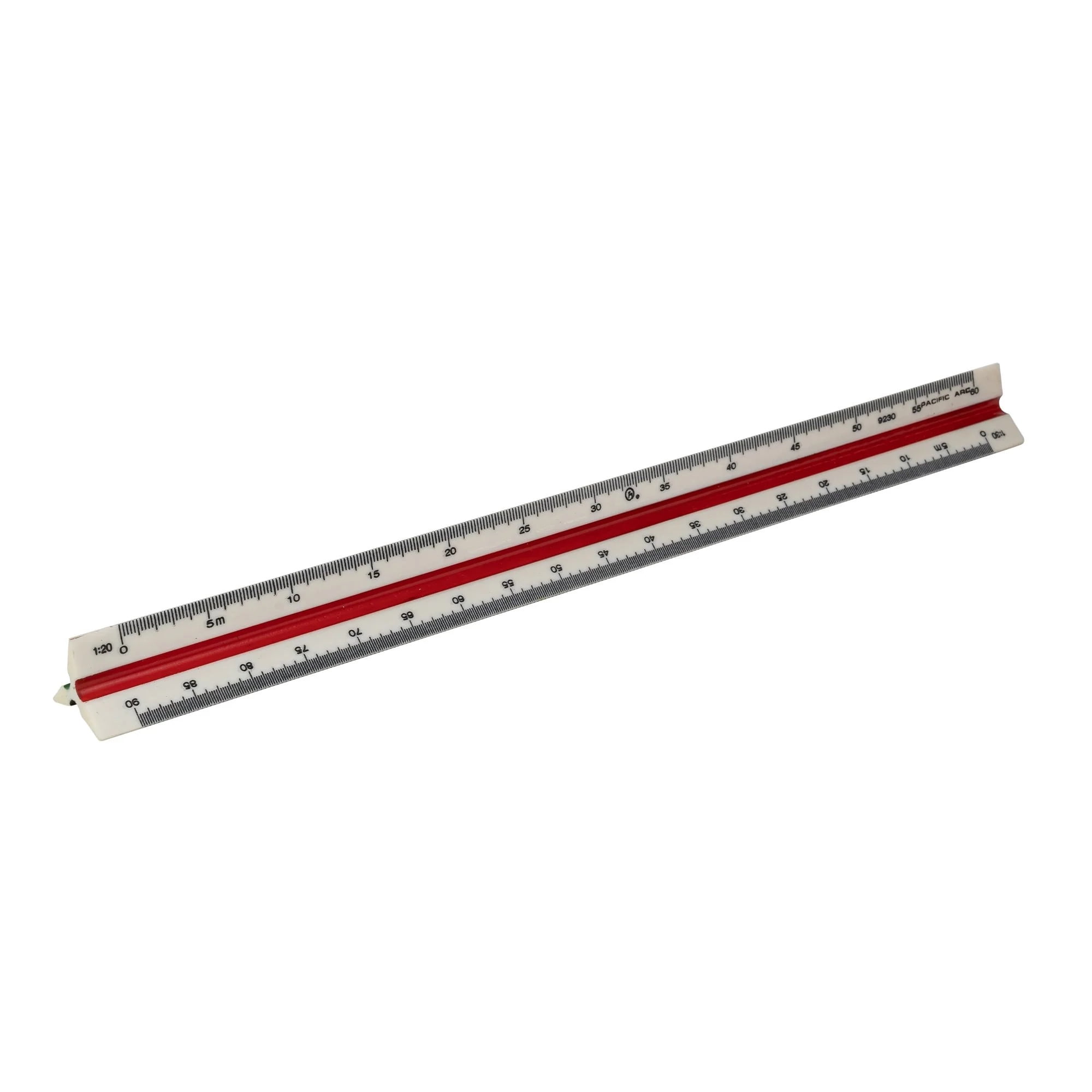 Pacific Arc, Architect Triangle Scale Ruler 12 Inch with Acid Etched ...