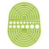 Pacific Arc - Circles Radius Master Template Guide - From 1/2 Inch to 3 ...