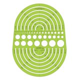 Pacific Arc - Circles Radius Master Template Guide - From 1/2 Inch to 3 ...