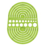Pacific Arc - Circles Radius Master Template Guide - From 1/2 Inch to 3 ...