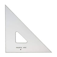Uxcell 6piece Triangle Ruler Square Set 10cm 30/60 and 45/90 Degrees ...