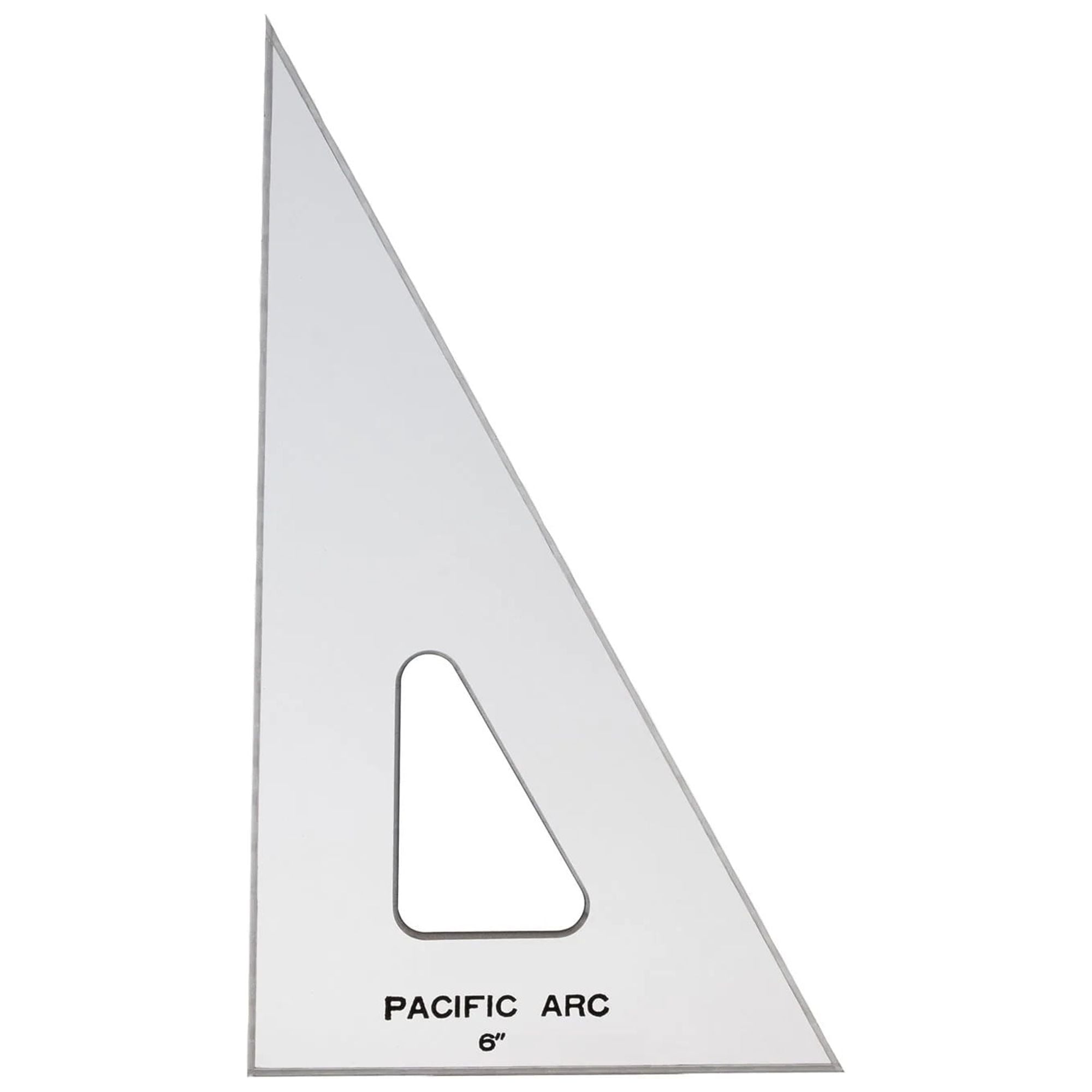Pacific Arc Drafting Triangle, 6-inch, 30/60/90 Degrees, Topaz ...