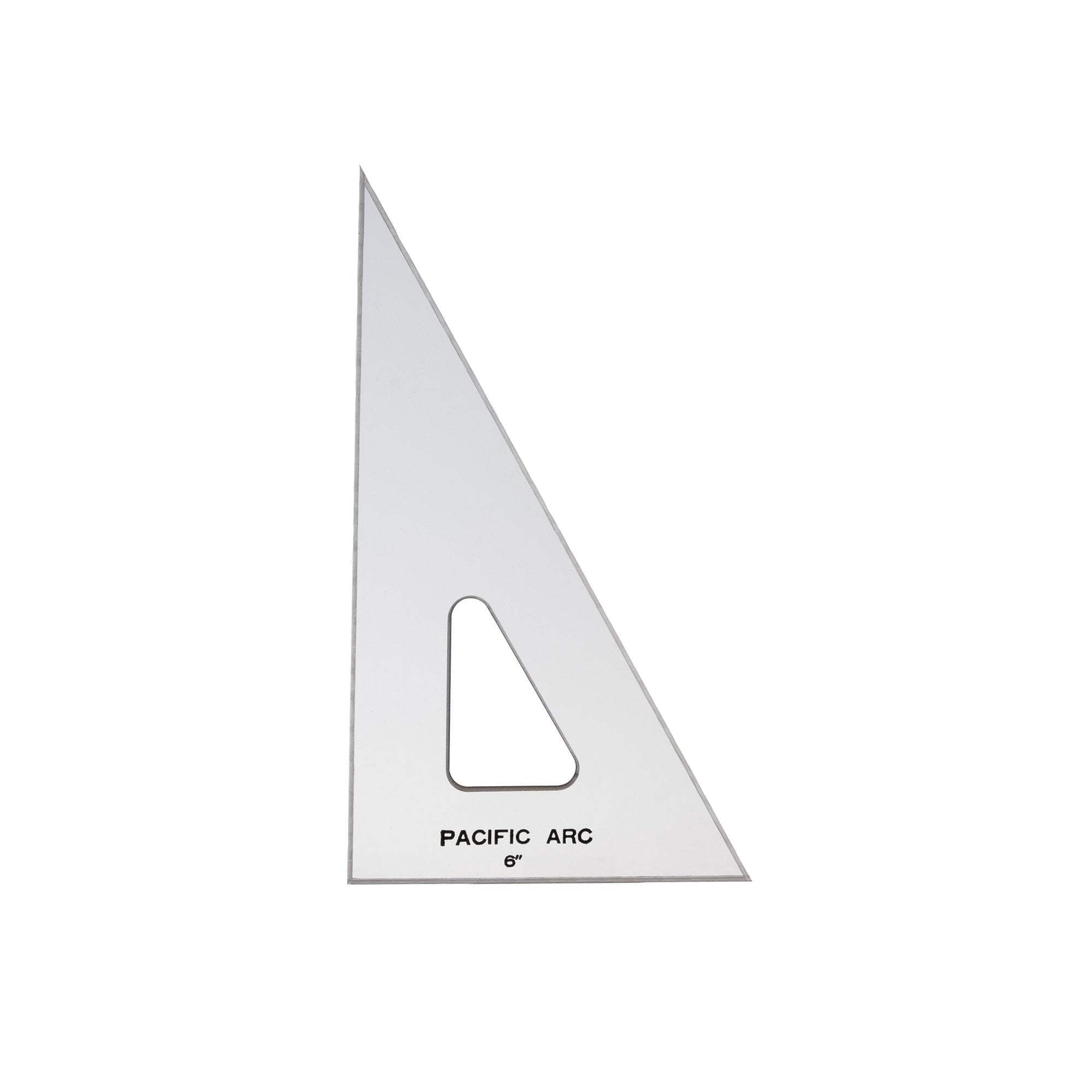 Pacific Arc Drafting Triangle, 6-inch, 30/60/90 Degrees, Topaz ...