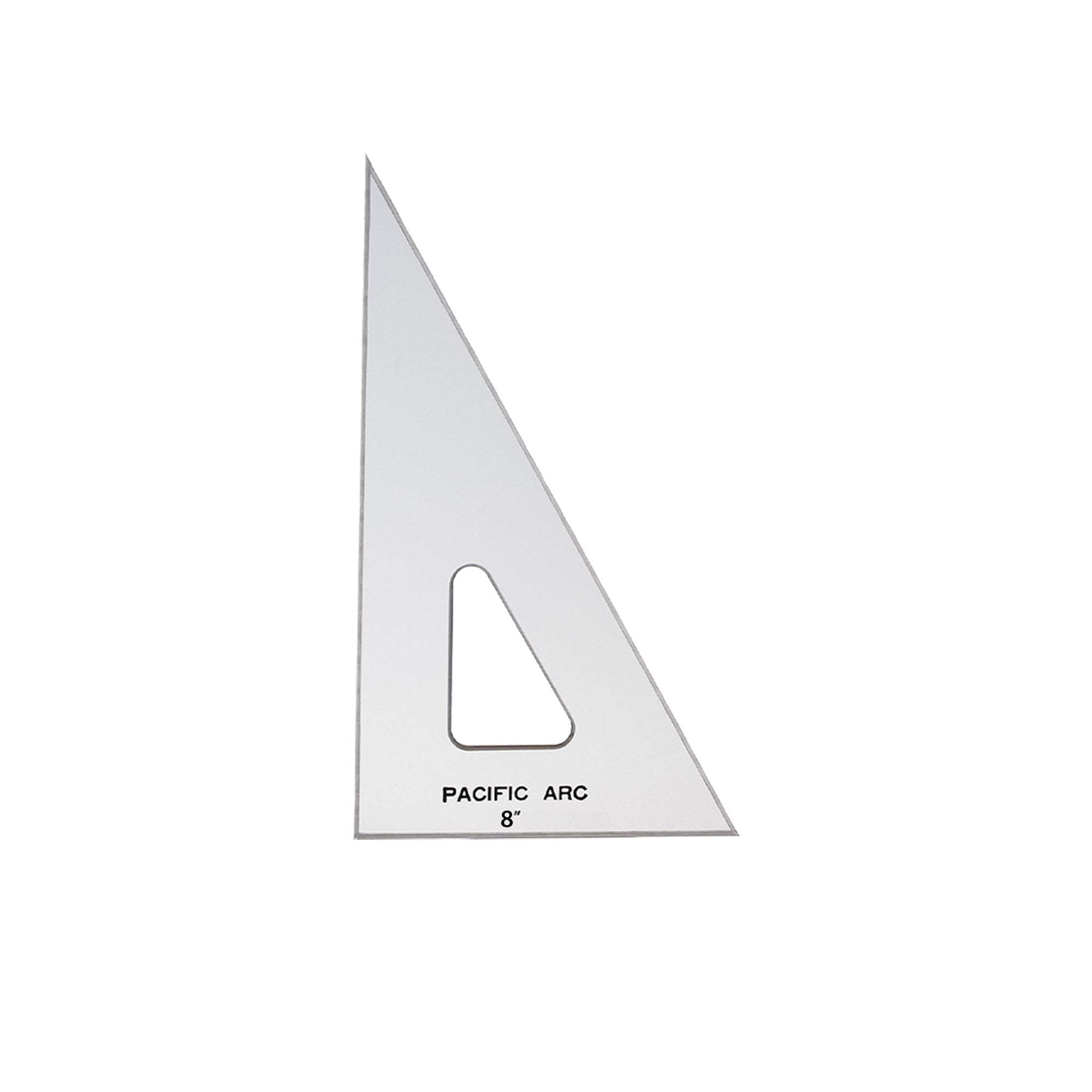 Pacific Arc Drafting Triangle, 8-inch, 30/60/90 Degrees, Topaz ...