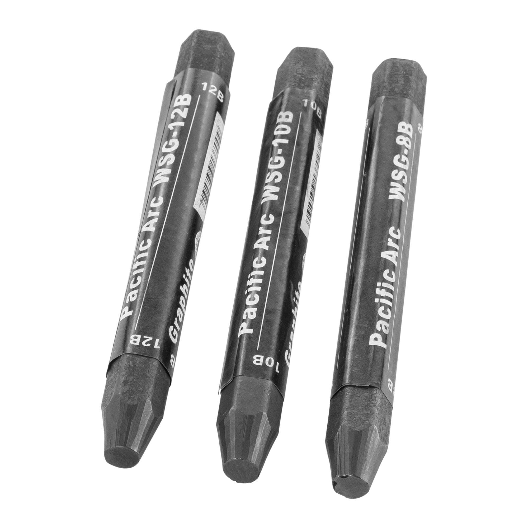 Pacific Arc Jumbo Water Soluble Graphite Sticks Set of 3, Soft 12B, 10B ...