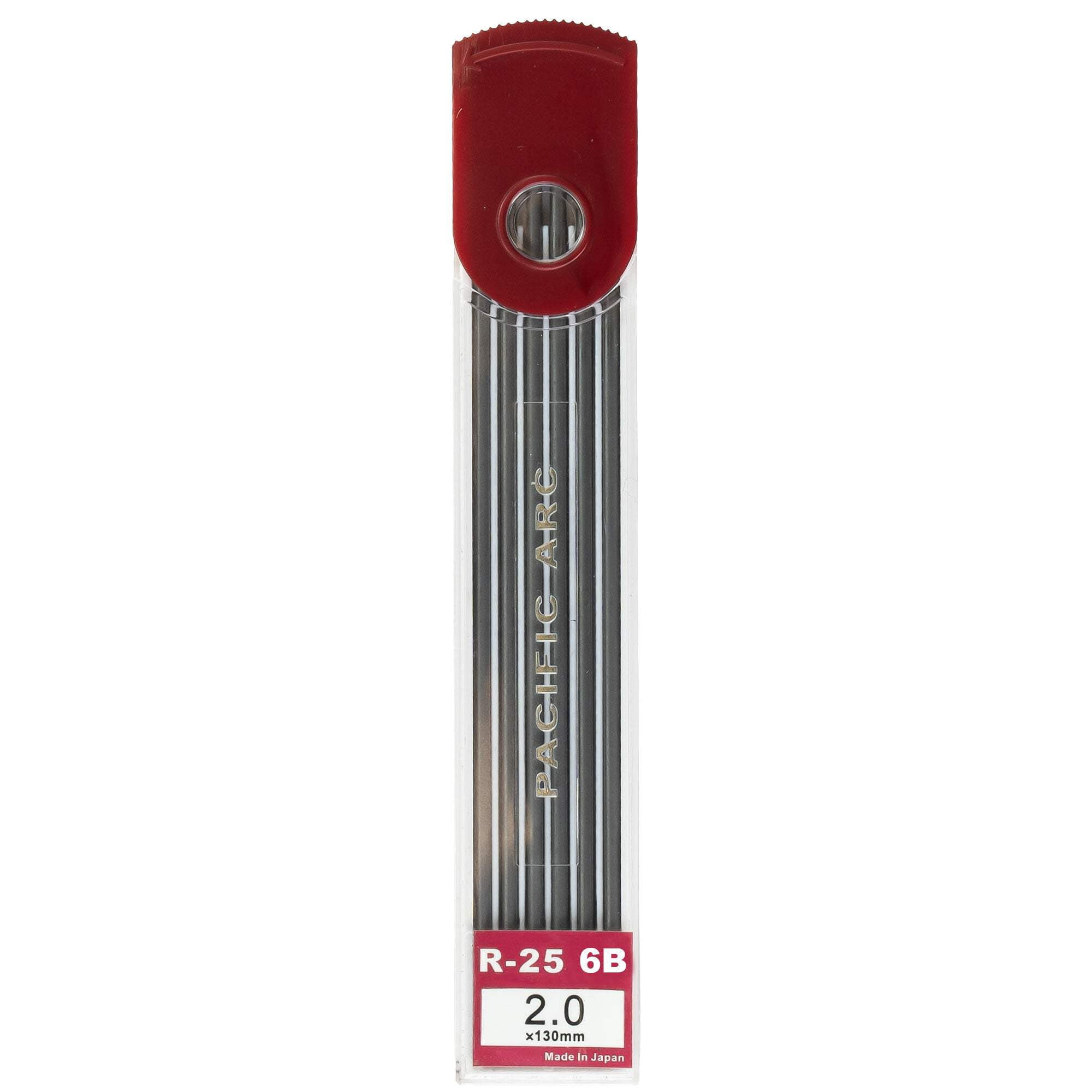 Pacific Arc, Lead Holder Refill - 2mm - 2 per Tube - 6B - for Art ...