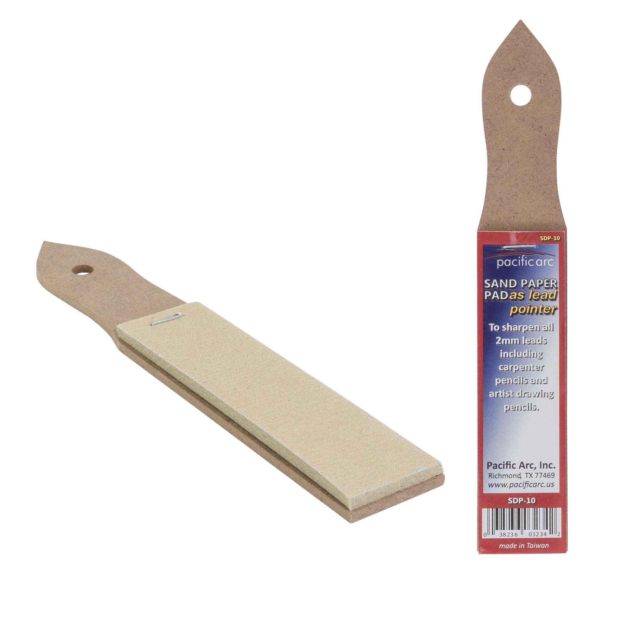 Pacific Arc, Lead Pointer: sandpaper pad, 12 sheets/pad - Walmart.com