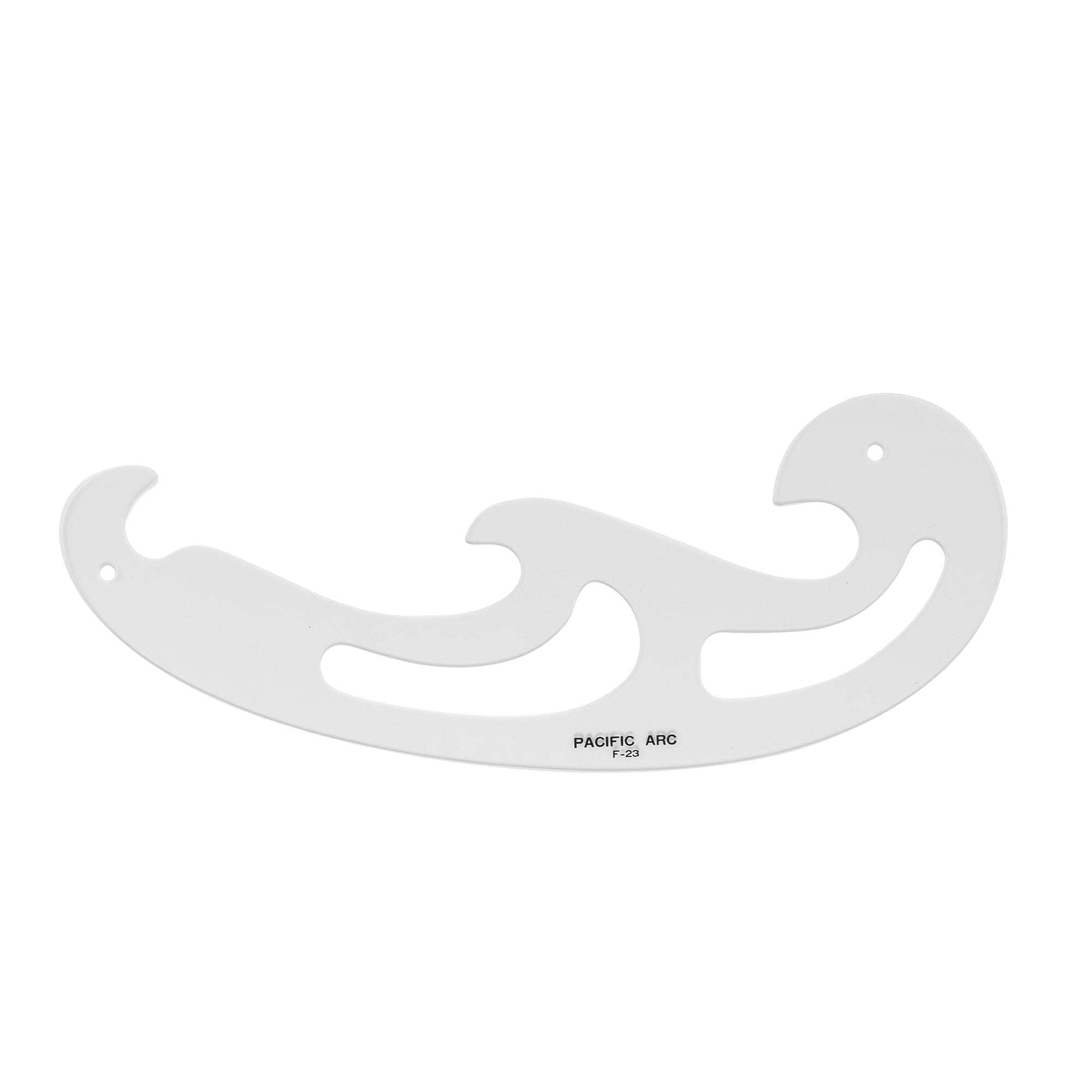 Pacific Arc,Professional French Curves, Acrylic, Plain Edge, 5.25 ...