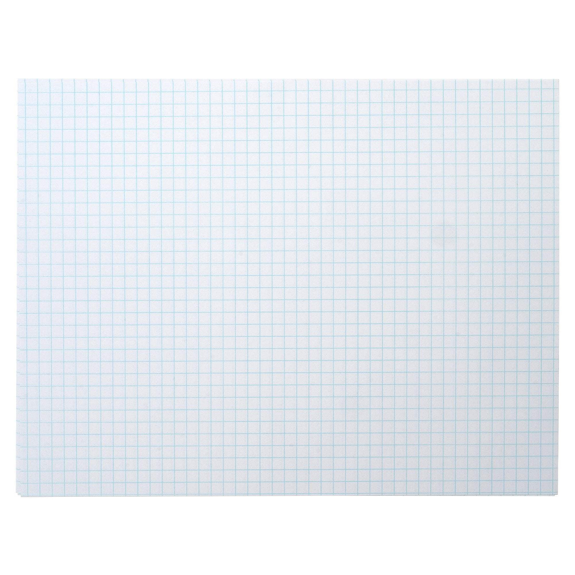 Pacific Arc, Quadrille Paper Pad, 50 Sheets 8.5 Inch x 11 Inch, 4 x 4 ...