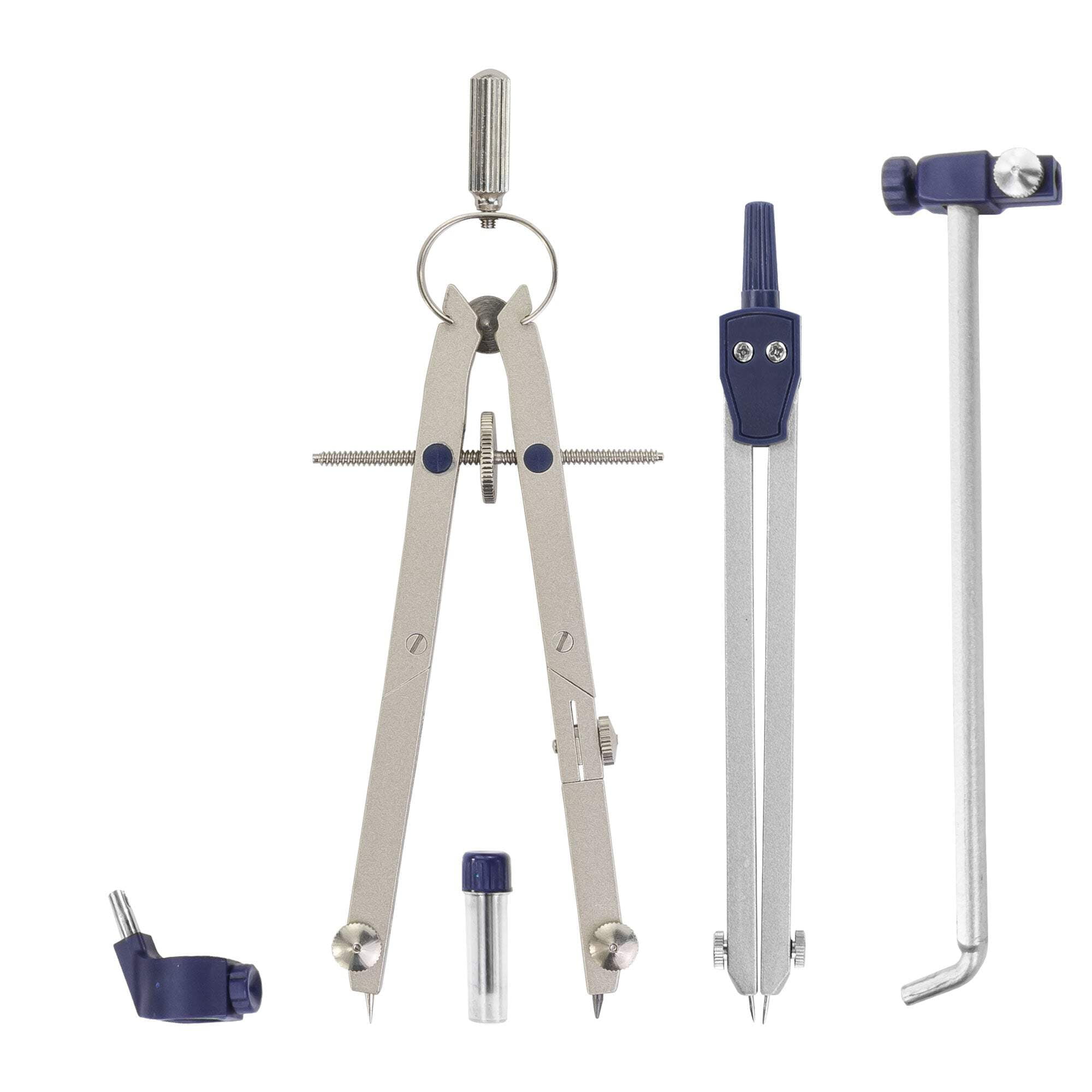 Pacific Arc, Spring Bow Compass with Extension bar, ruling Pen, 6 inch ...