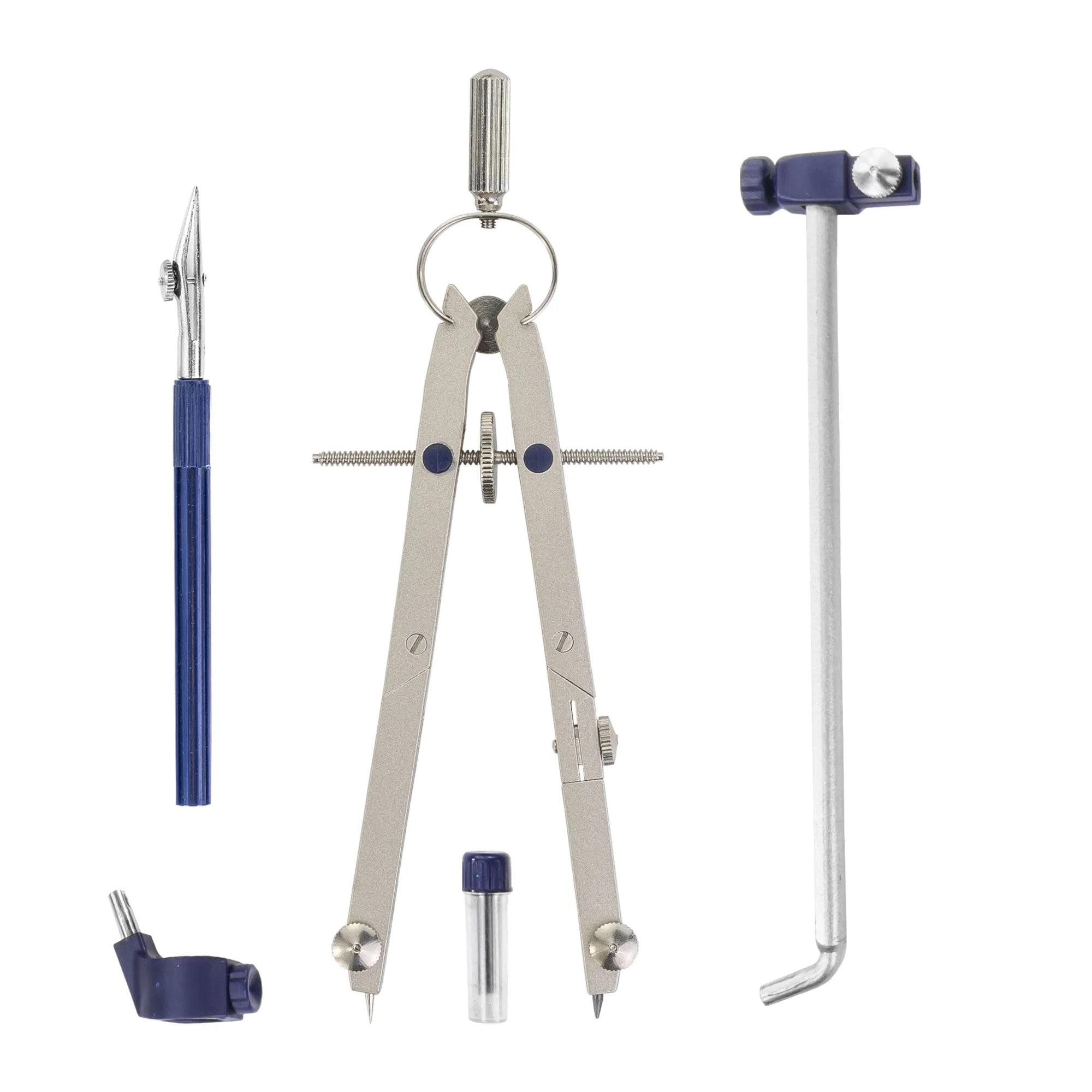 Pacific Arc, Spring Bow Compass with Extension bar, ruling Pen, 6 inch ...