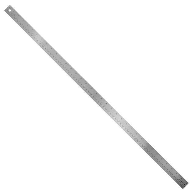 Pacific Arc, Stainless Steel Ruler with Inch (32nd & 64th) and Pica ...