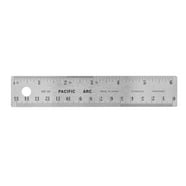 Pacific Arc, Stainless Steel Ruler with Inch (32nd & 64th) and Pica ...