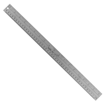 Pacific Arc, Stainless Steel Ruler with Inch (32nd & 64th) and Pica ...