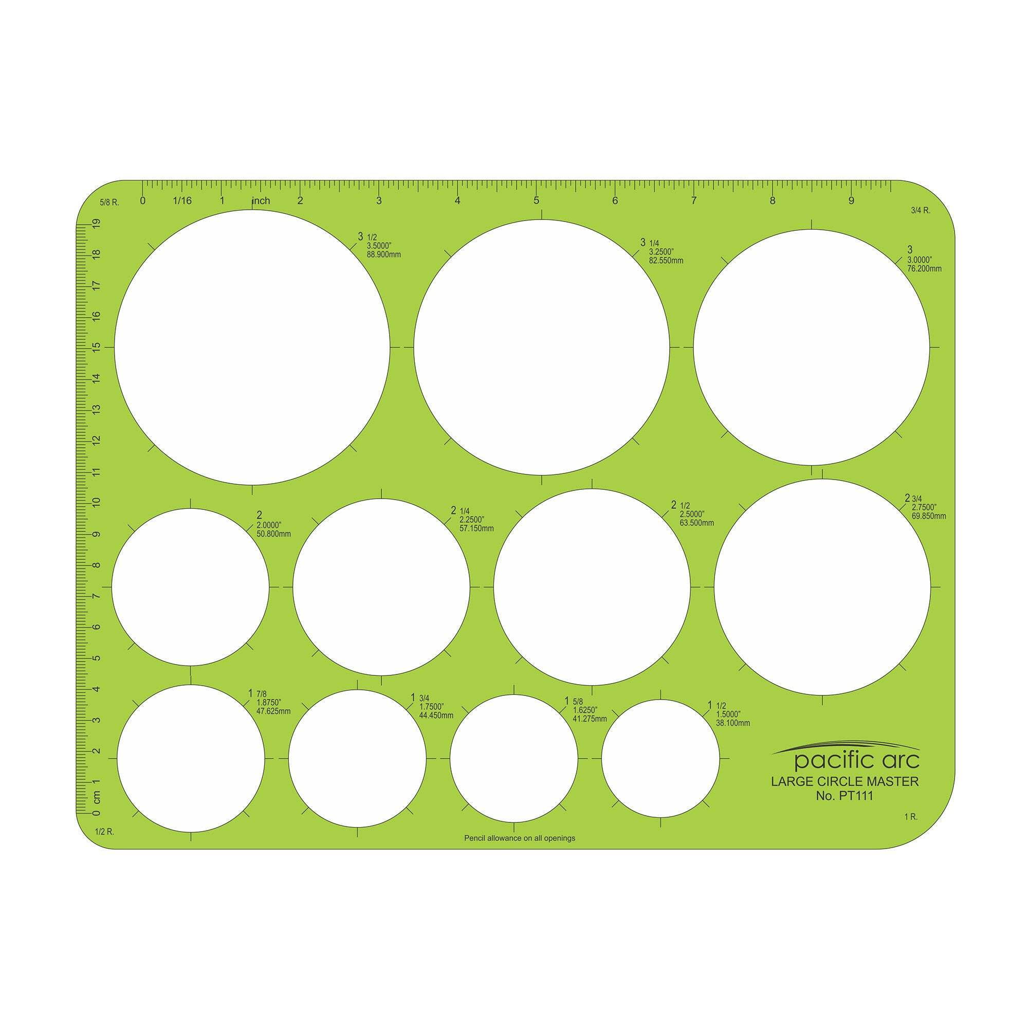 Pacific Arc Template Guides - Walmart.com
