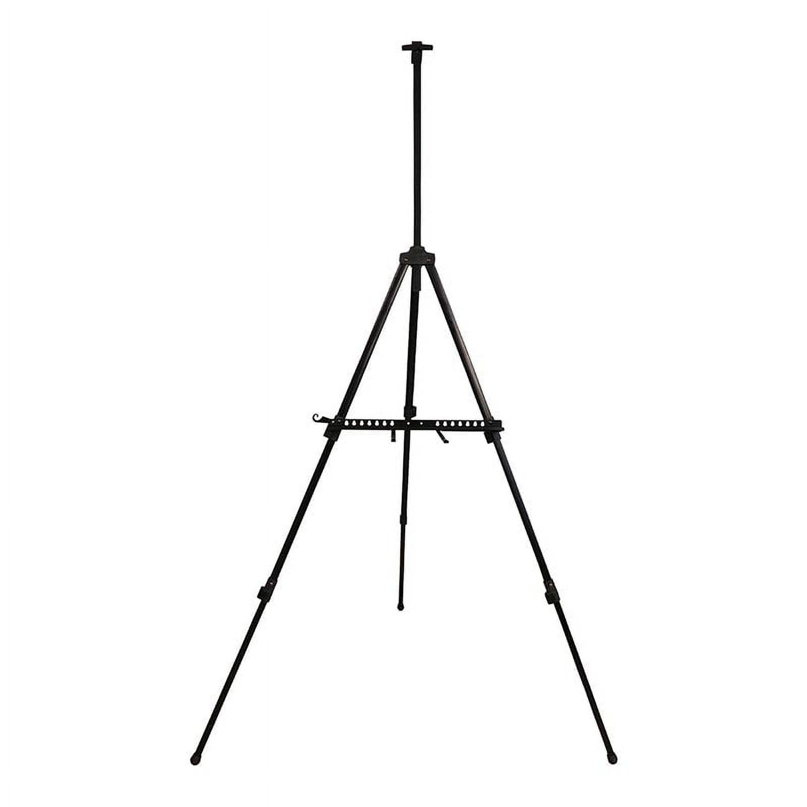 Pacific Arc Trekker Black Aluminum Field Easel - Walmart.com