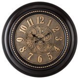 Infinity Instruments 15555MC Mid Century Modern 24 Inch Wall Clock ...
