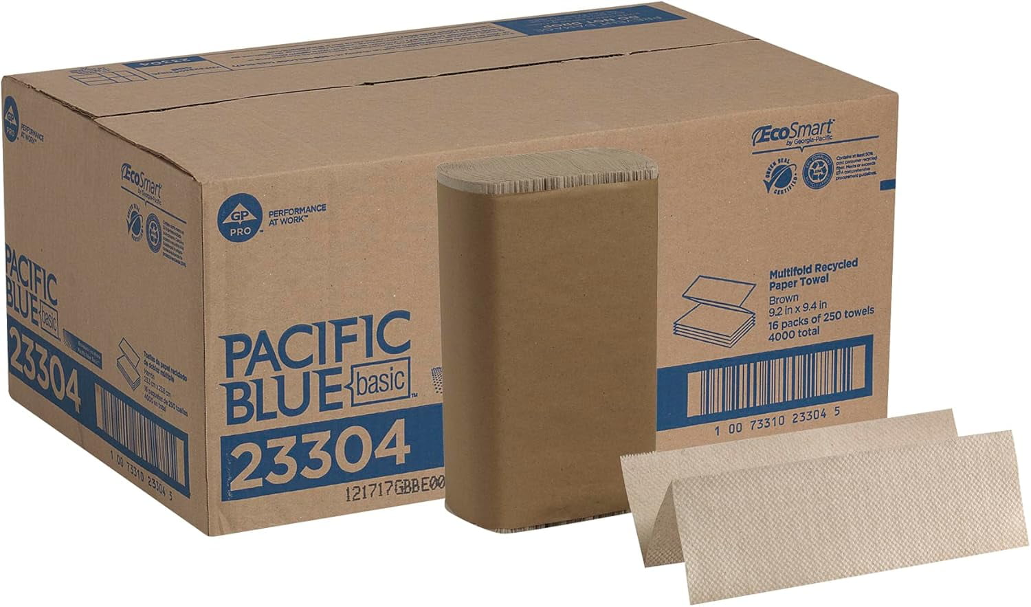 Pacific Blue Basic Recycled Multifold Paper Towels (Previously branded ...