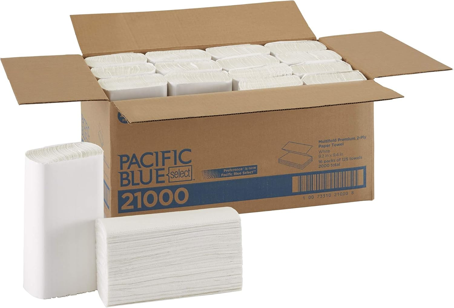 Pacific Blue Select Multifold Premium 2-Ply Paper Towels by GP PRO ...