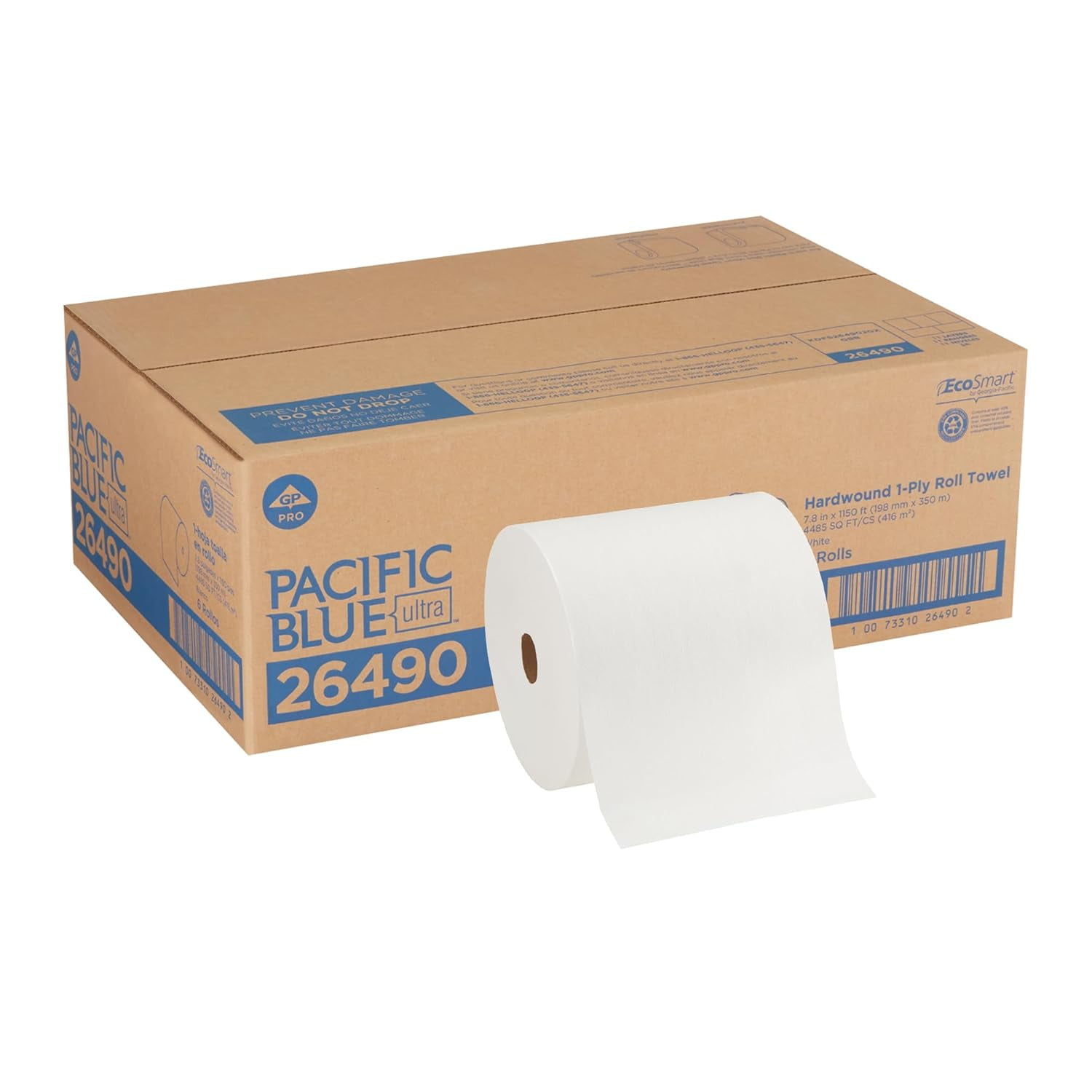 Pacific Blue Ultra Paper Towel High Capacity Roll 1 Case(s), 1 Towels ...