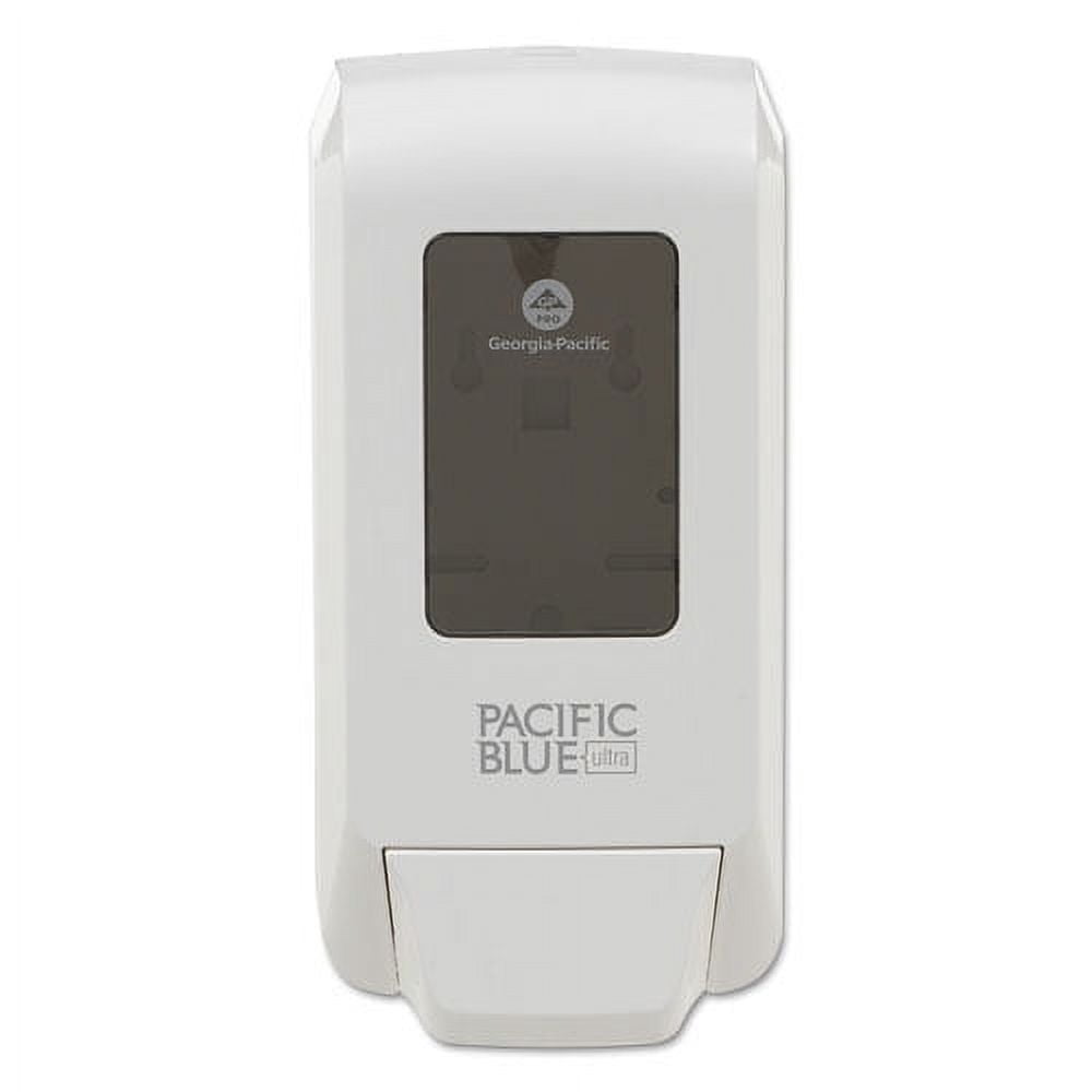 Pacific Blue Ultra Soap/sanitizer Dispenser, 1,200 Ml, White | Bundle ...