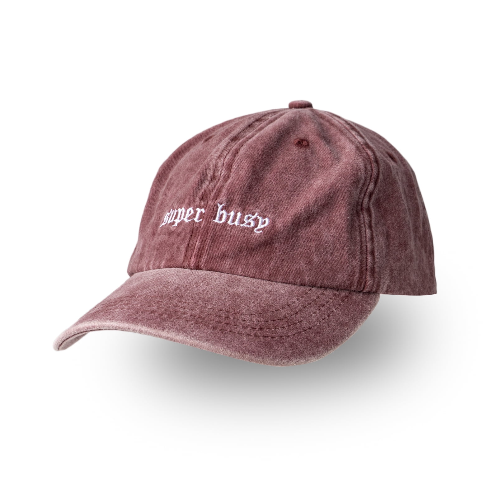 Pacific Brim Classic Baseball Cap Cotton Adjustable Dad Hat, Super Busy ...