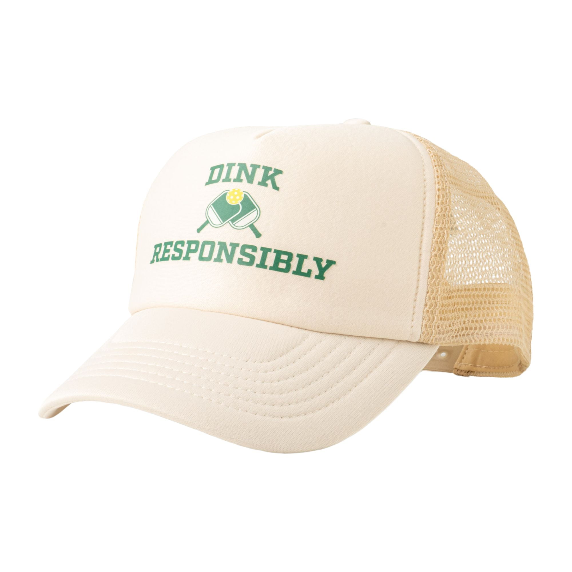 Pacific Brim Foam Trucker Hat Classic Adjustable Cap with Mesh Side ...