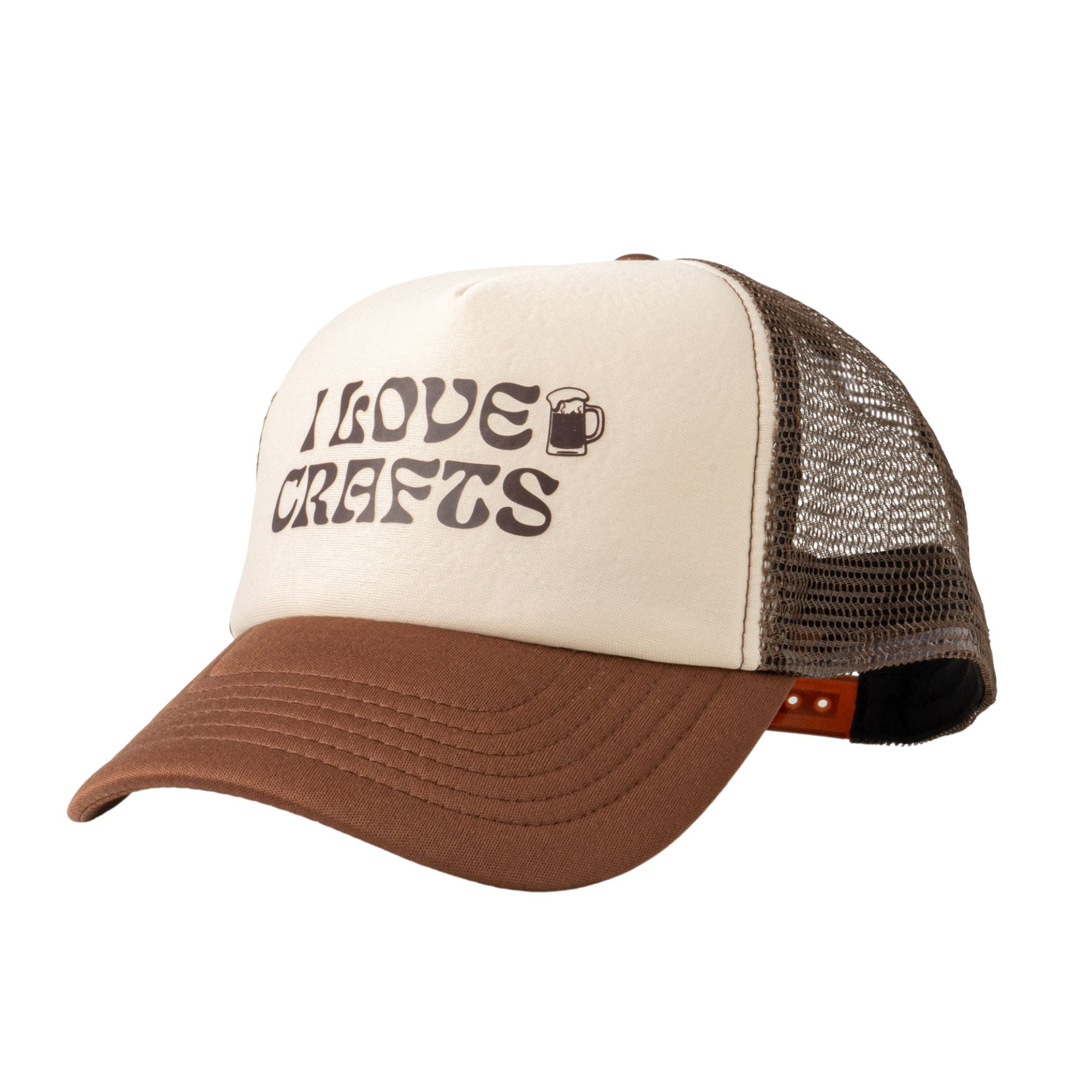 Pacific Brim Foam Trucker Hat Classic Adjustable Cap with Mesh Side ...