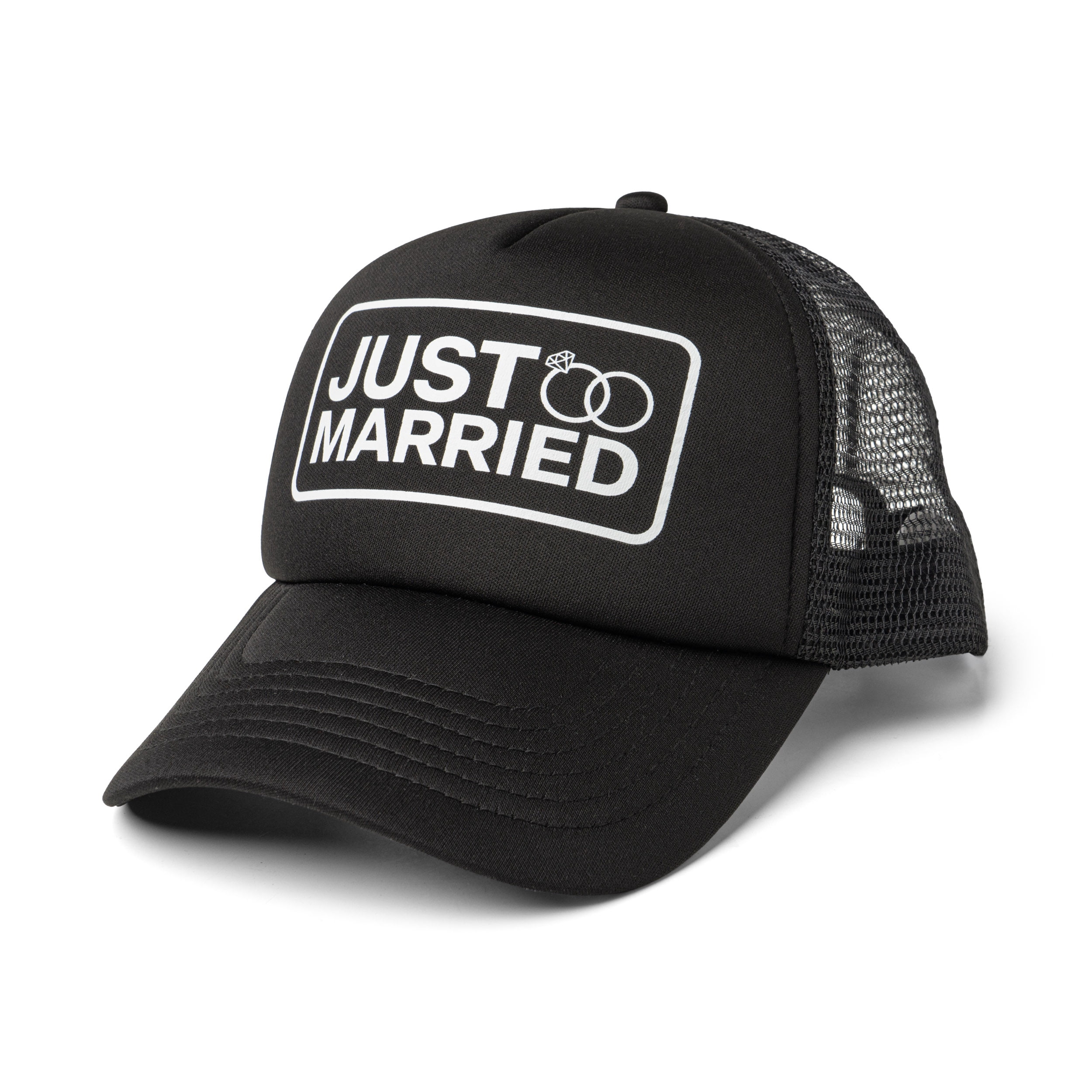 Pacific Brim Foam Trucker Hat Classic Adjustable Cap with Mesh Side ...