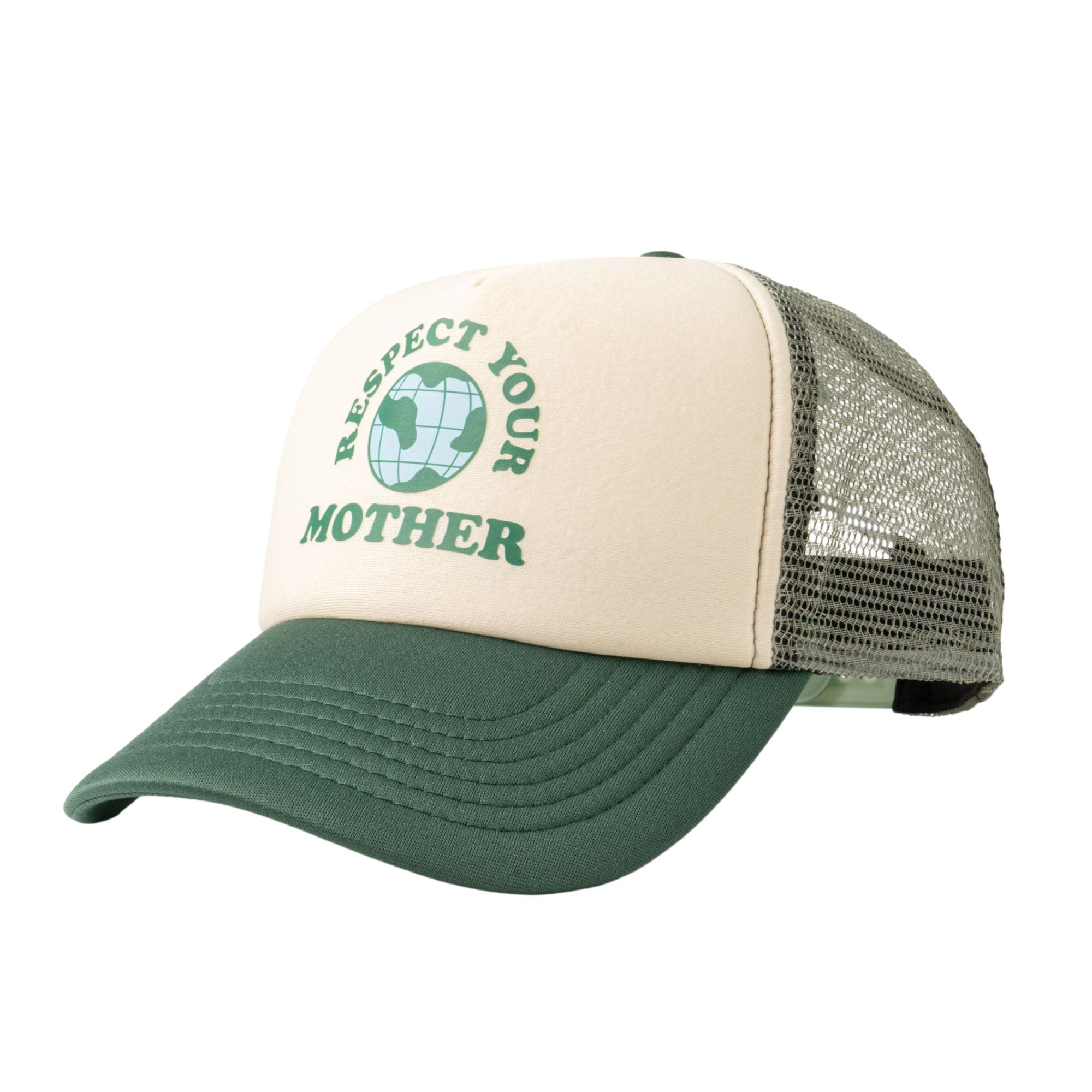 Pacific Brim Foam Trucker Hat Classic Adjustable Cap with Mesh Side ...