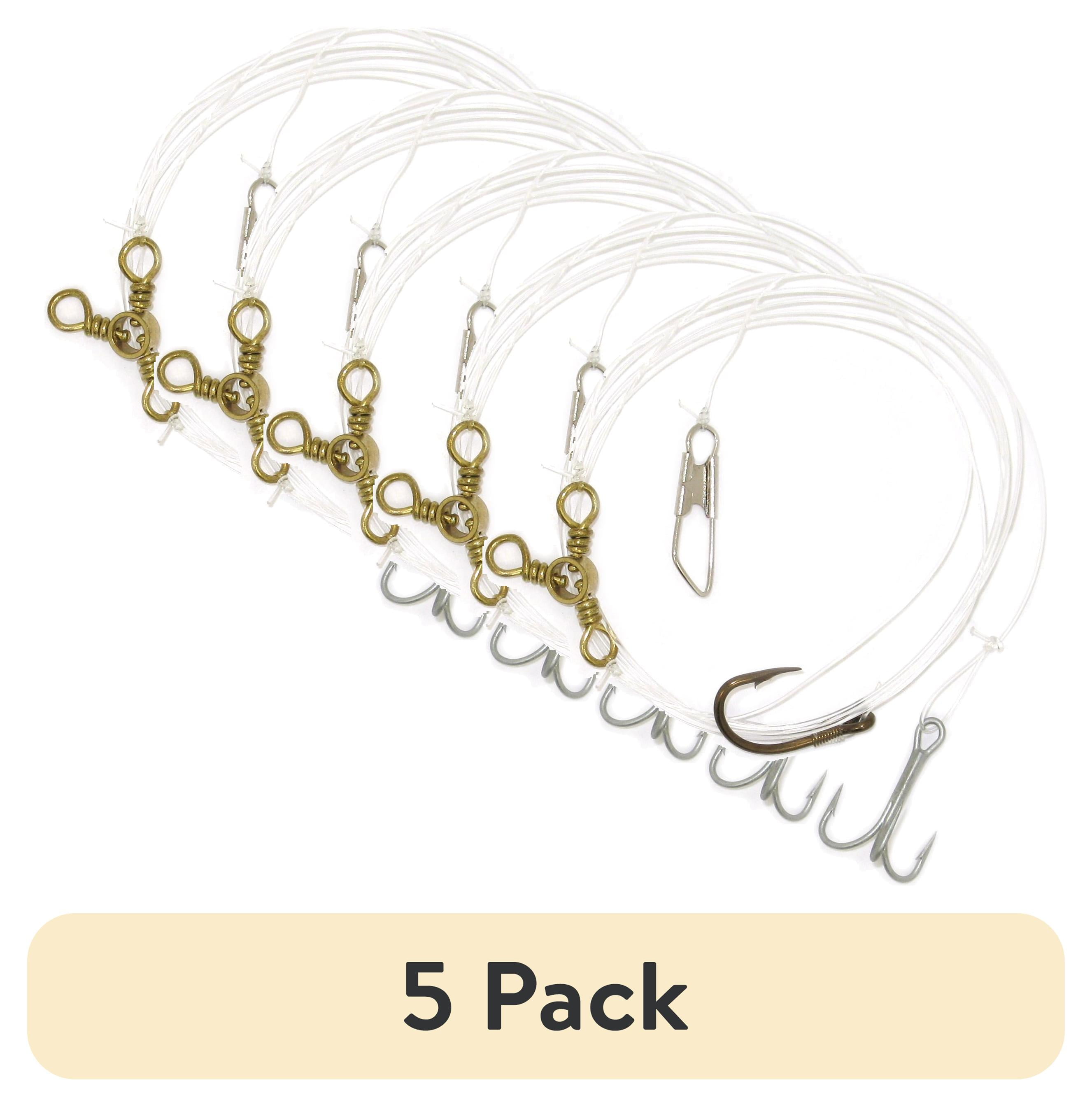 (5 pack) Pacific Catch Halibut Rig Fishing Equipment - Walmart.com