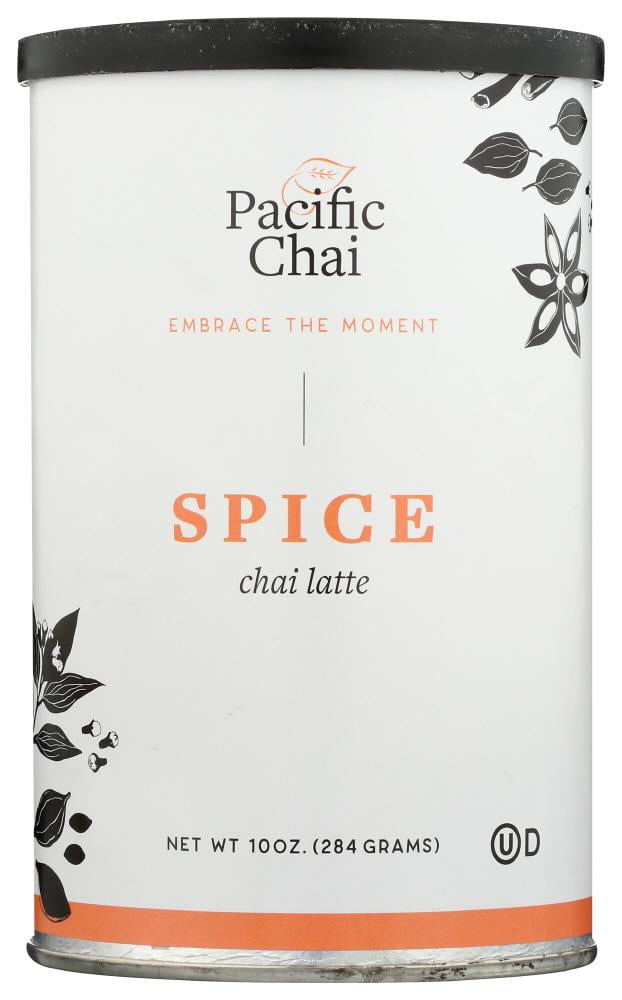 Pacific Chai Spice Chai Latte - Vanilla Flavored Powdered Tea - Case Of ...