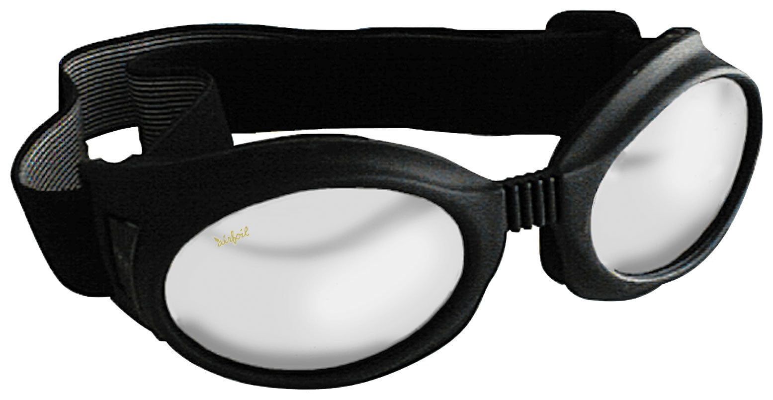 Pacific Coast Feather Airfoil 7600 Series Goggles Black with Silver ...