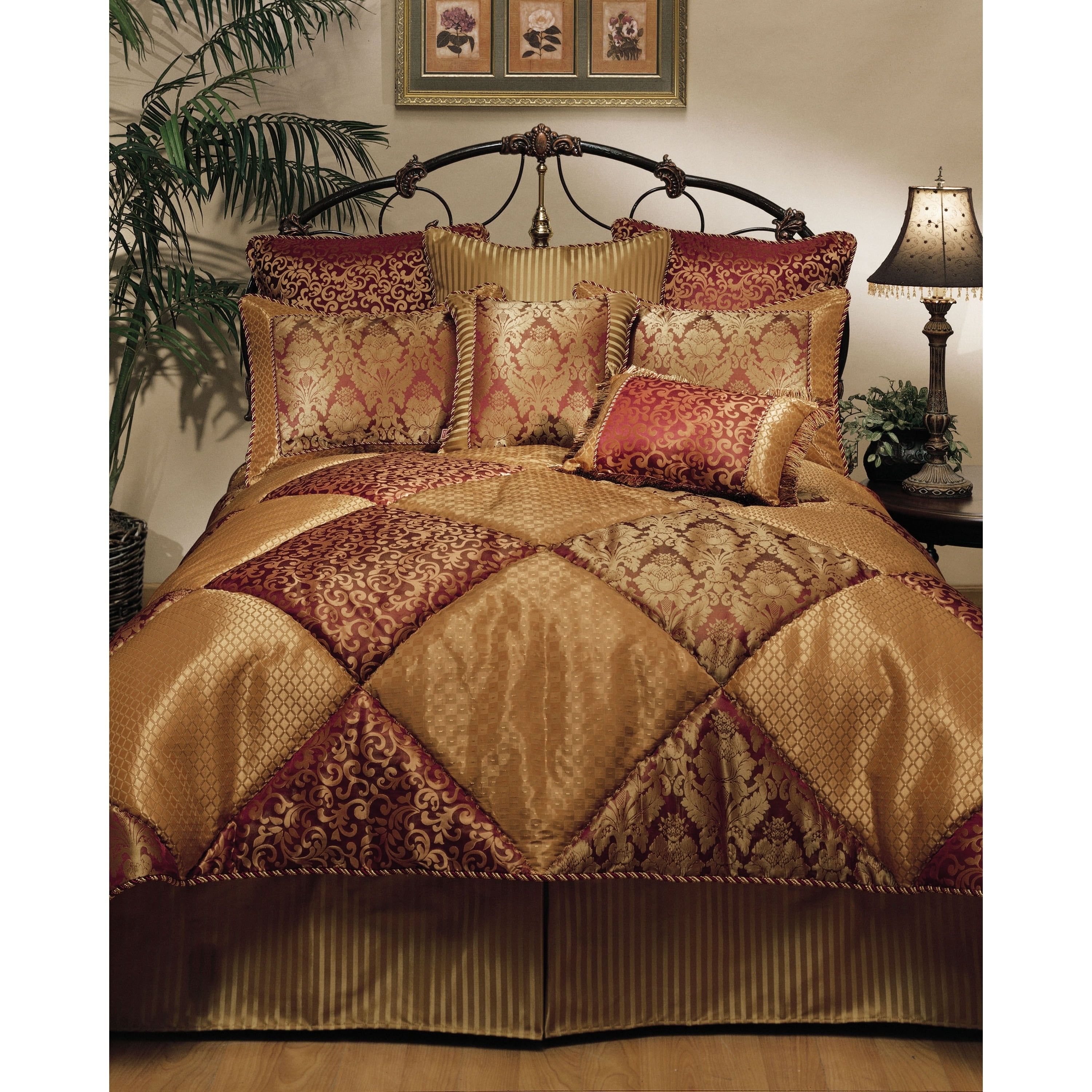 Pacific Coast Home Furnishings PCHF Chateau Royale 4-piece Comforter ...
