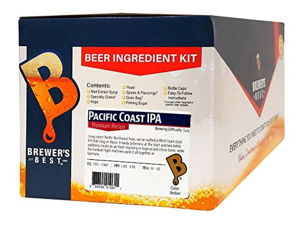 Pacific Coast IPA Beer Ingredient Kit - Walmart.com