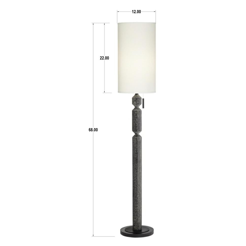 Pacific Coast Lighting Adelis Floor Lamp | Casual 1-Light 100W Floor ...
