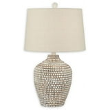 Pacific Coast® Lighting Hammered Table Lamp in Earth - Walmart.com