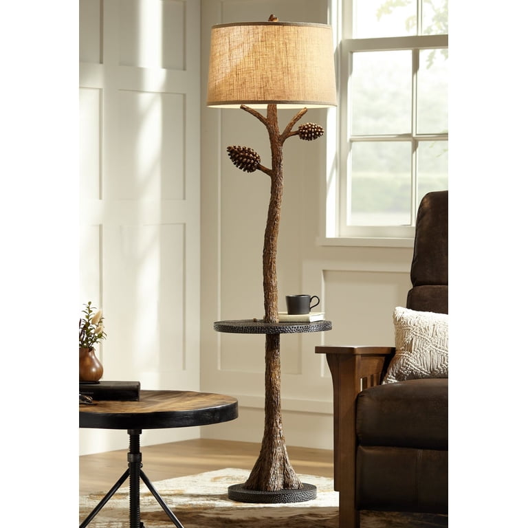 Western Rustic Floor Lamps Forged Wrought Iron Floor Lamp Woodland