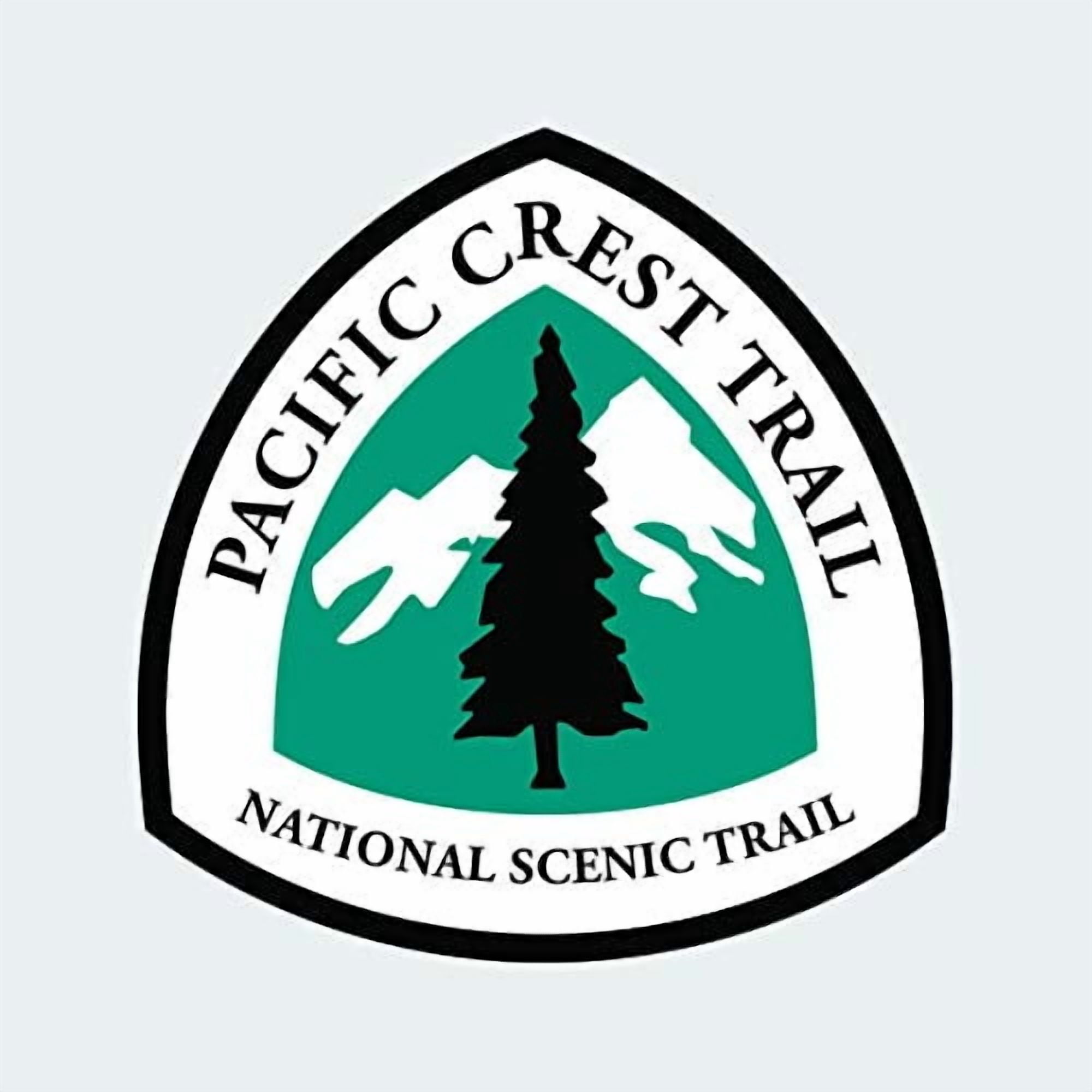 Pacific Crest Trail National Scenic Trail Sticker Decal Self Adhesive ...