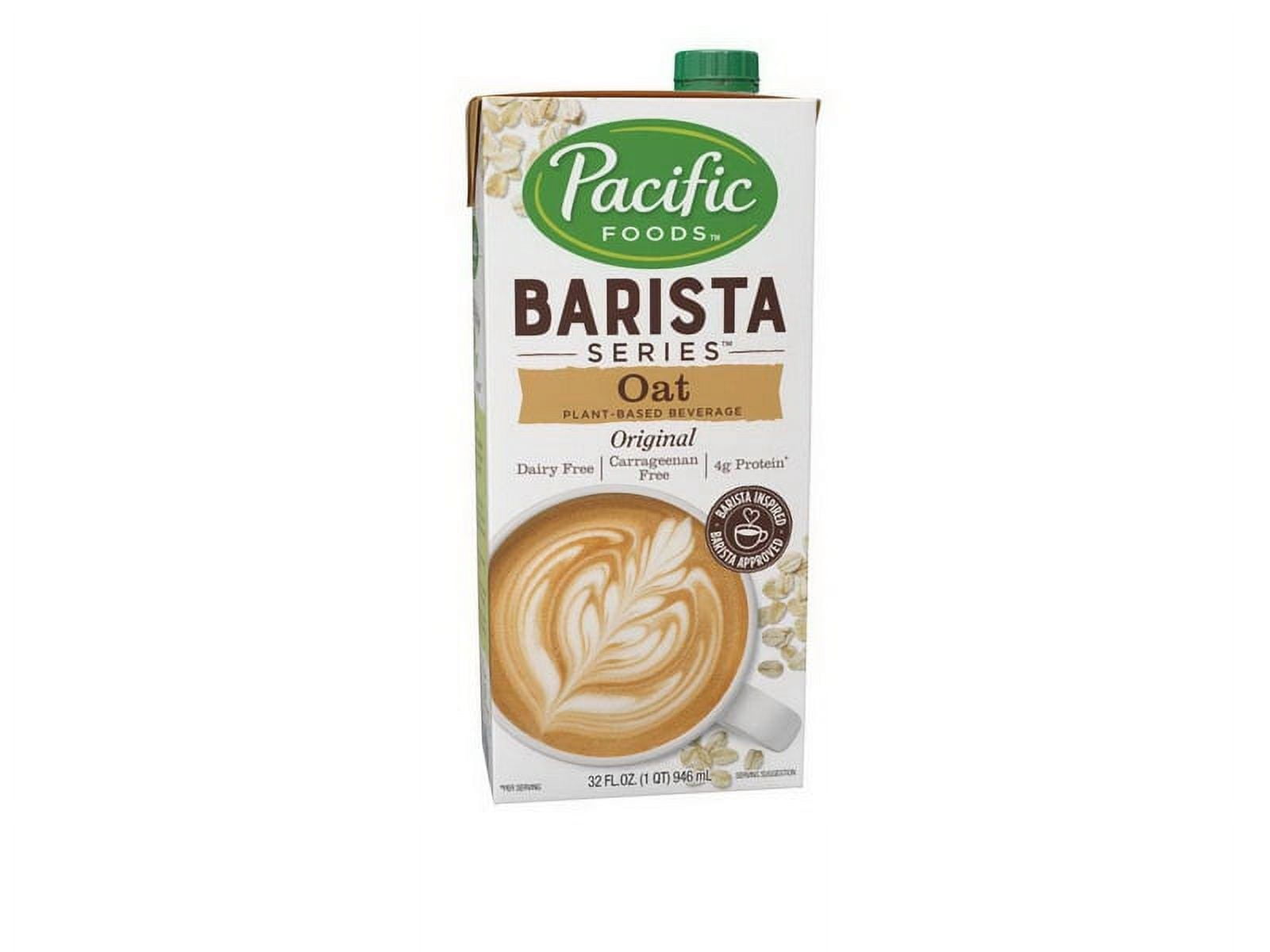 Pacific Foods Original Barista Series Dairy-Free Oat Milk, 32 oz - Case ...