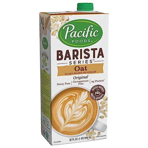 Pacific Foods Barista Series Original Oat Milk, Plant Based Milk, 32 oz ...