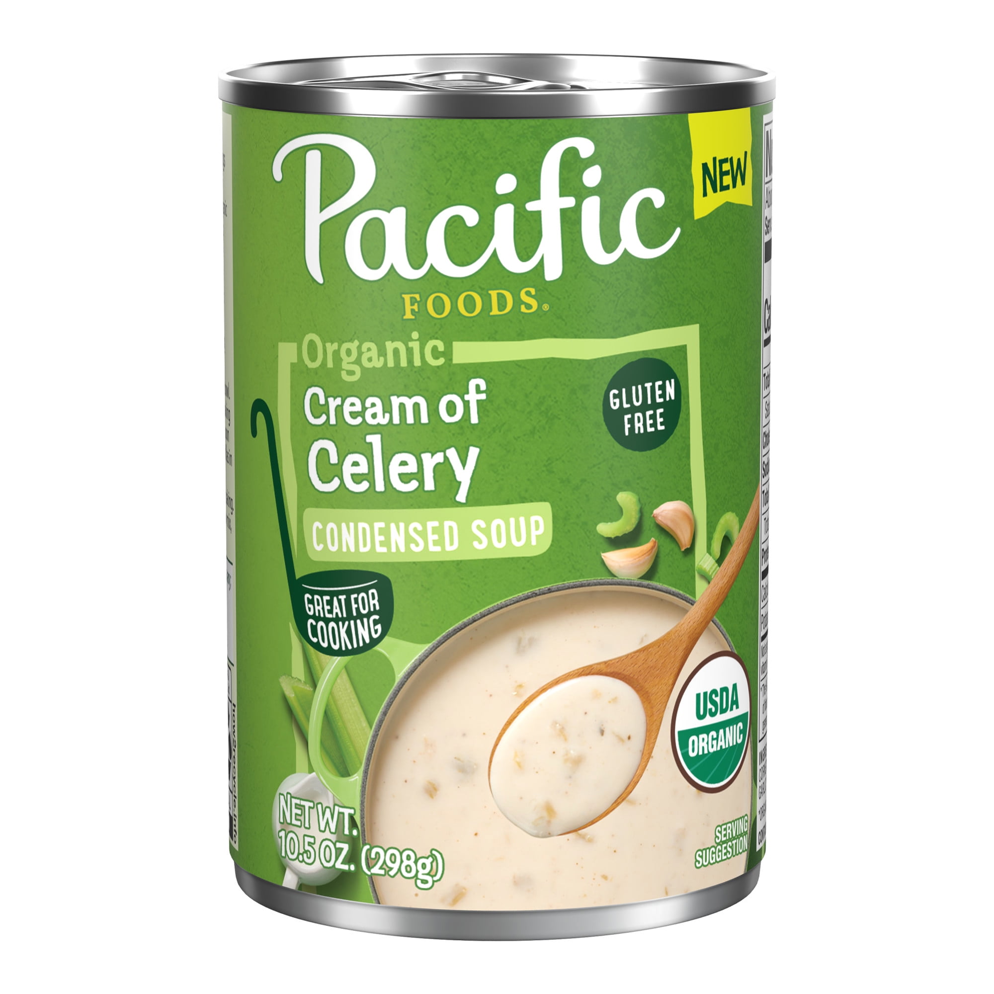 Pacific Foods Organic Condensed Cream of Celery Soup, 10.5 oz Can ...