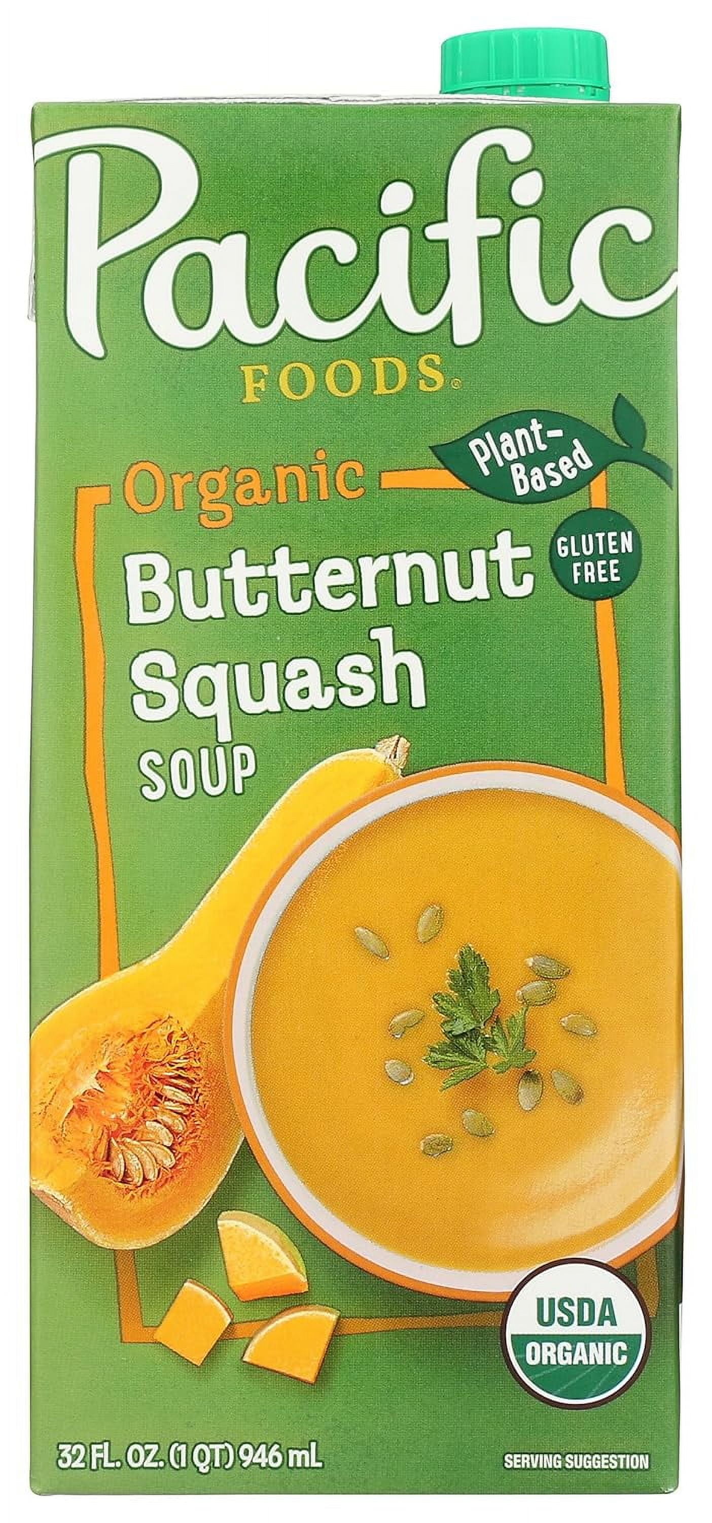 Pacific Foods Organic Creamy Butternut Squash Soup, 32 fl oz - Walmart.com