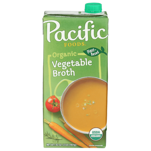 Pacific Foods Organic Vegetable Broth 32 fl oz - Walmart.com