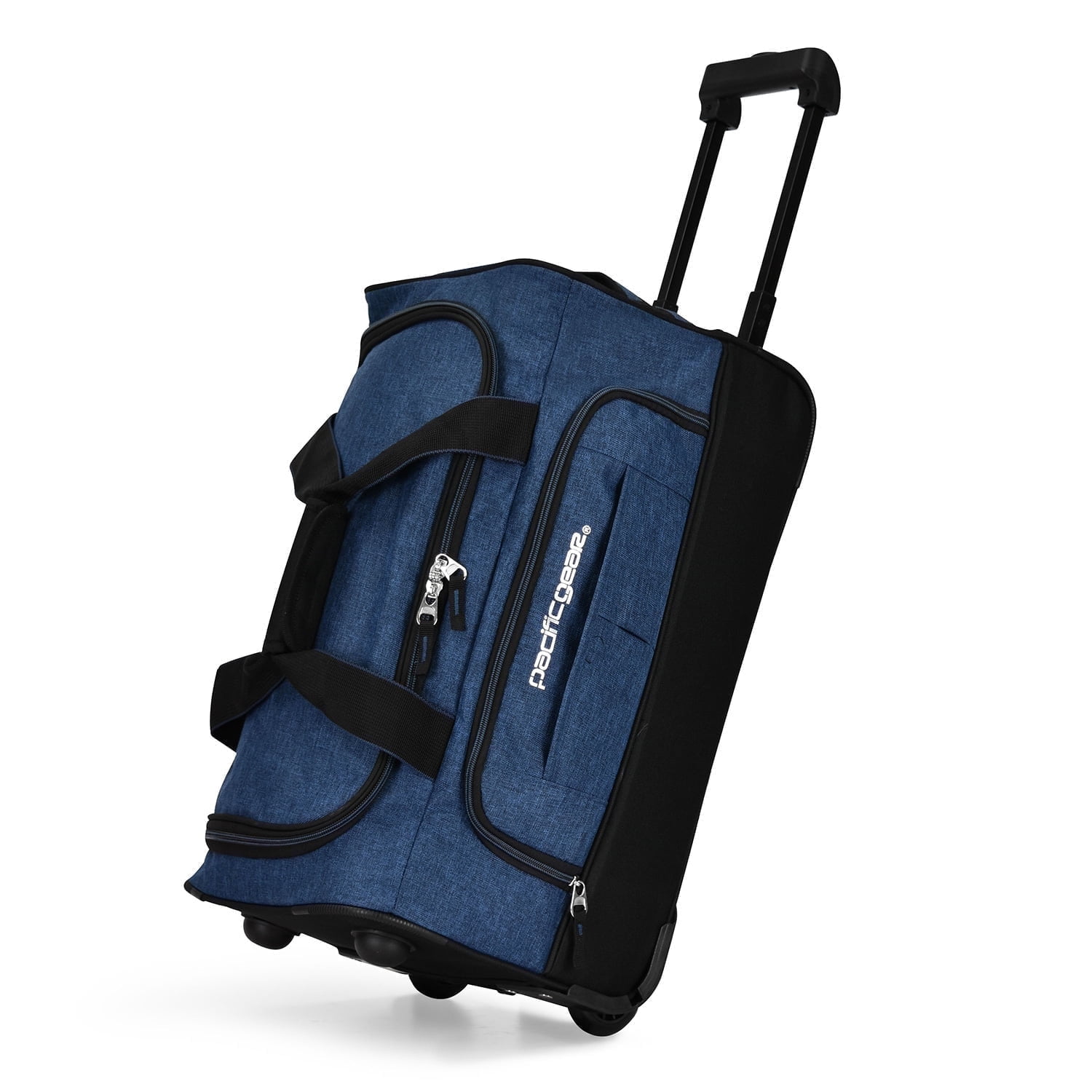 Pacific Gear Keystone 21" Rolling Duffel Bag with Wheels, Navy ...