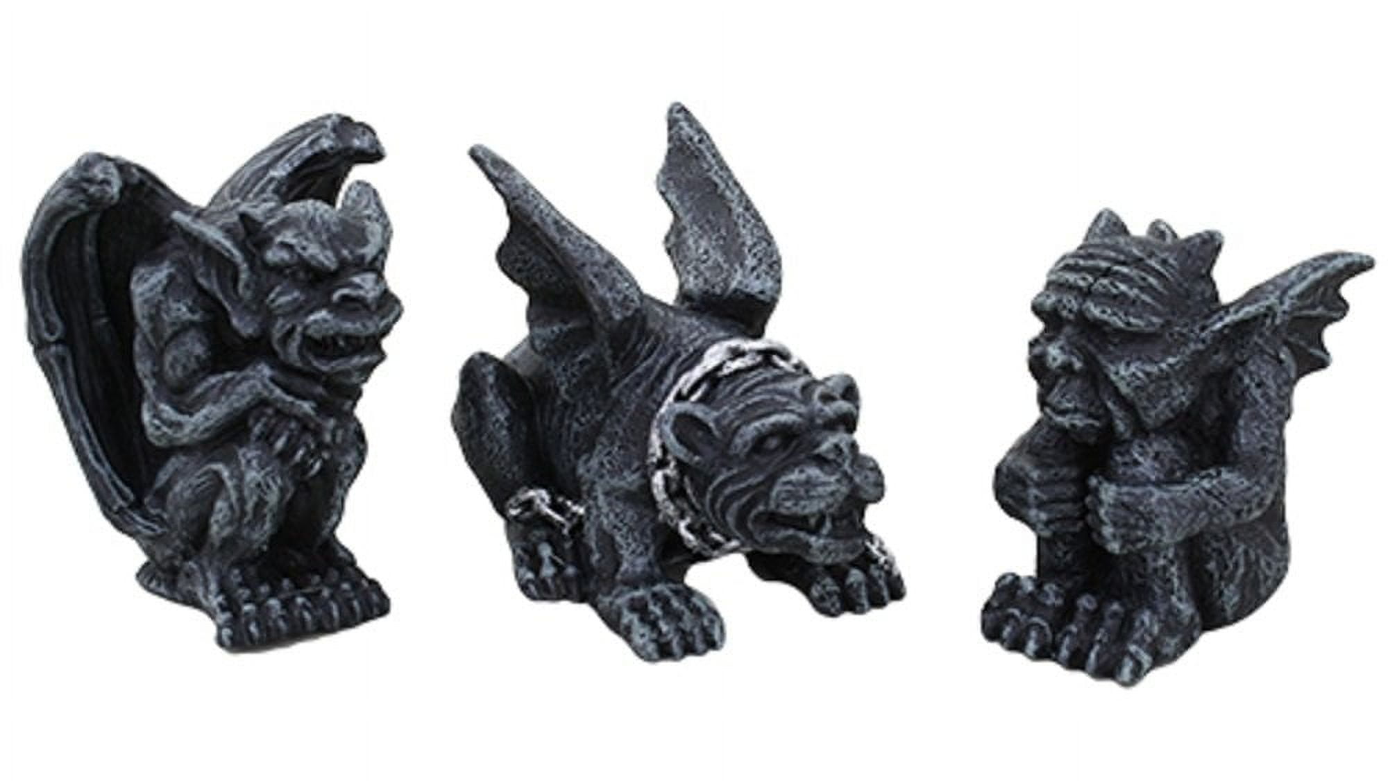 Pacific Giftware 2.75 Inch Miniature Gargoyles Statue Figurines, Set of ...