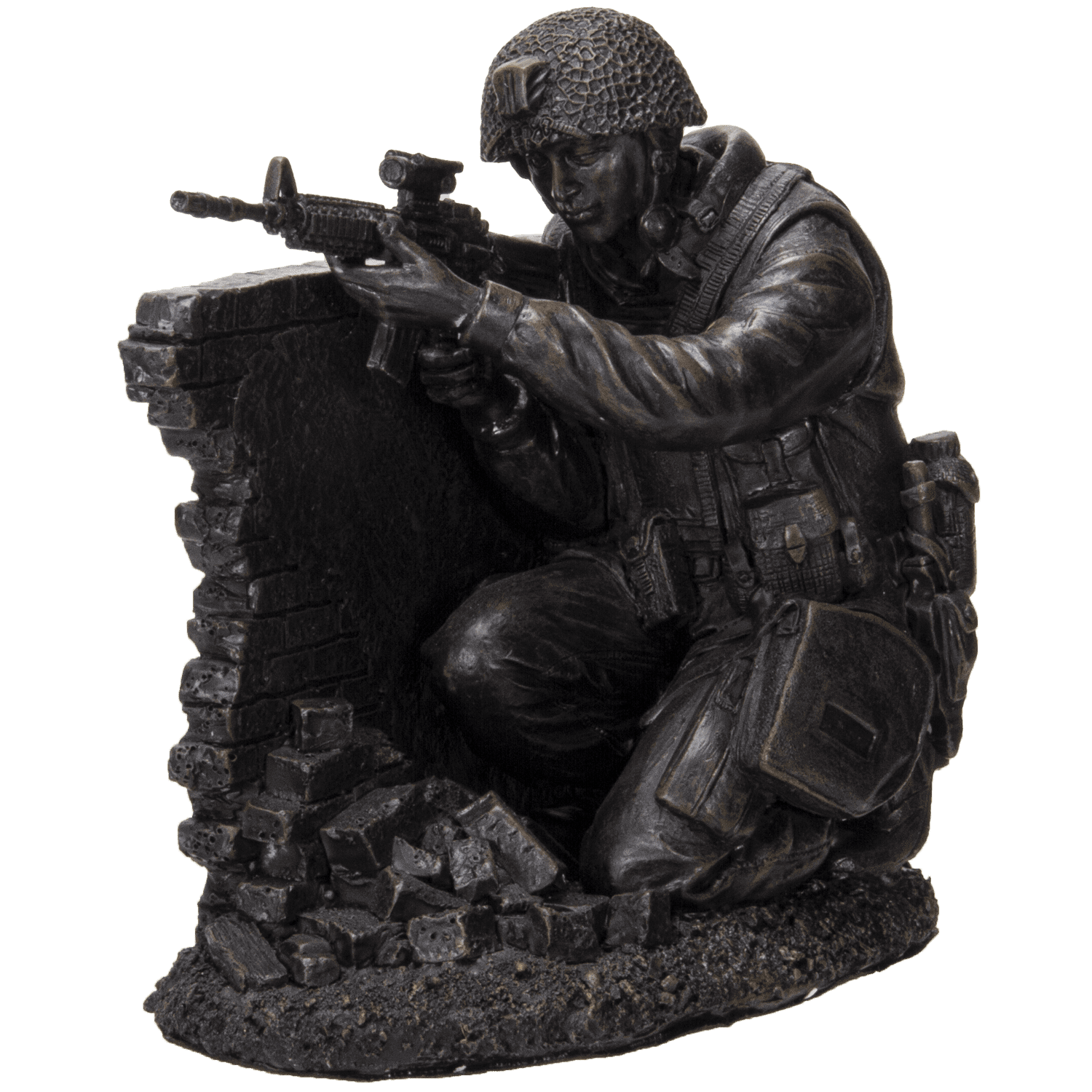 Pacific Giftware America's Finest Brave Soldier Holding Position ...