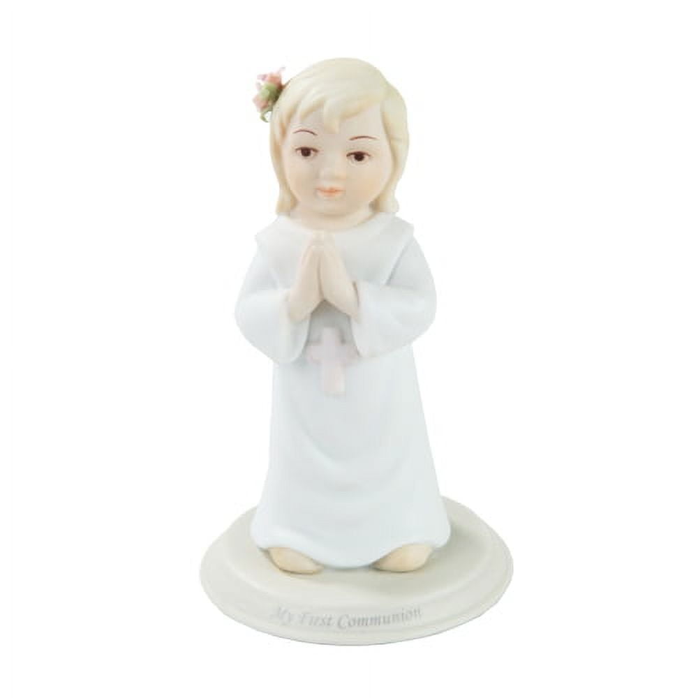 Pacific Giftware First Communion Toddler Girl Praying Statue Fine ...