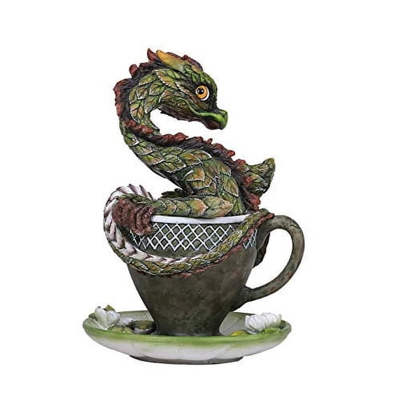 Pacific Giftware Flower Dragon in The Green Tea Cup - Walmart.com